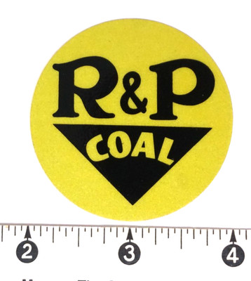 Coal Mining Sticker R&P Coal Yellow | eBay