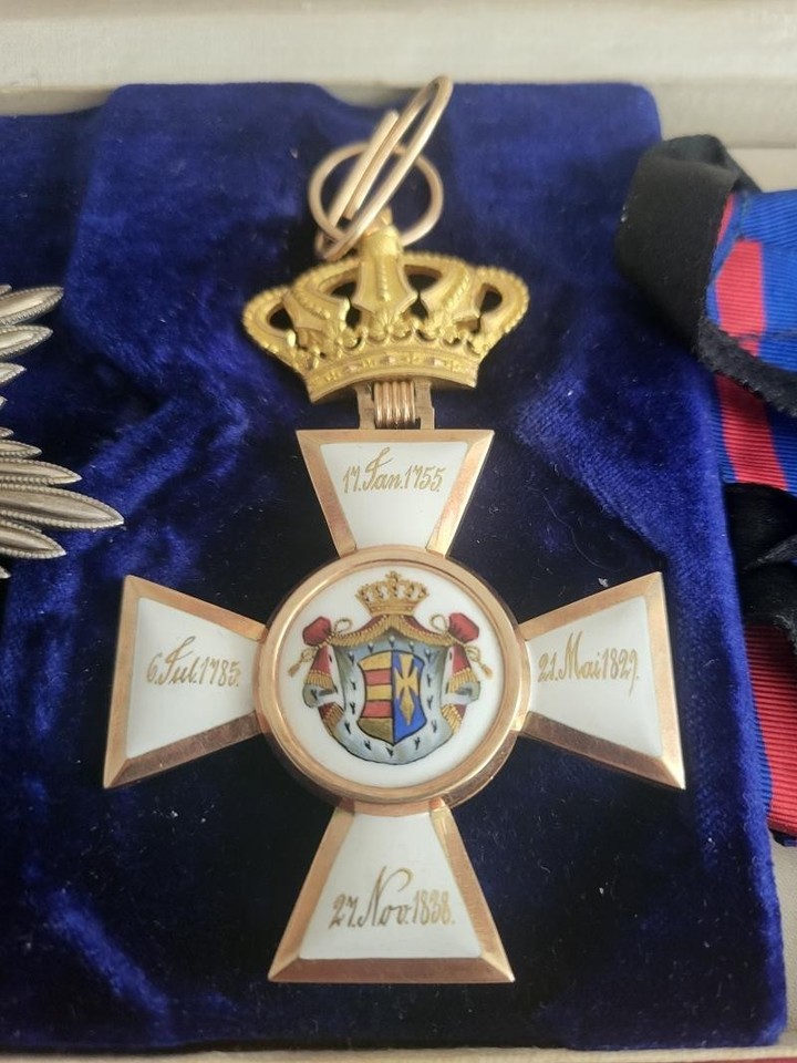 Germany Oldenburg Medal Home and Merit order of Duke Peter Friedrich ...