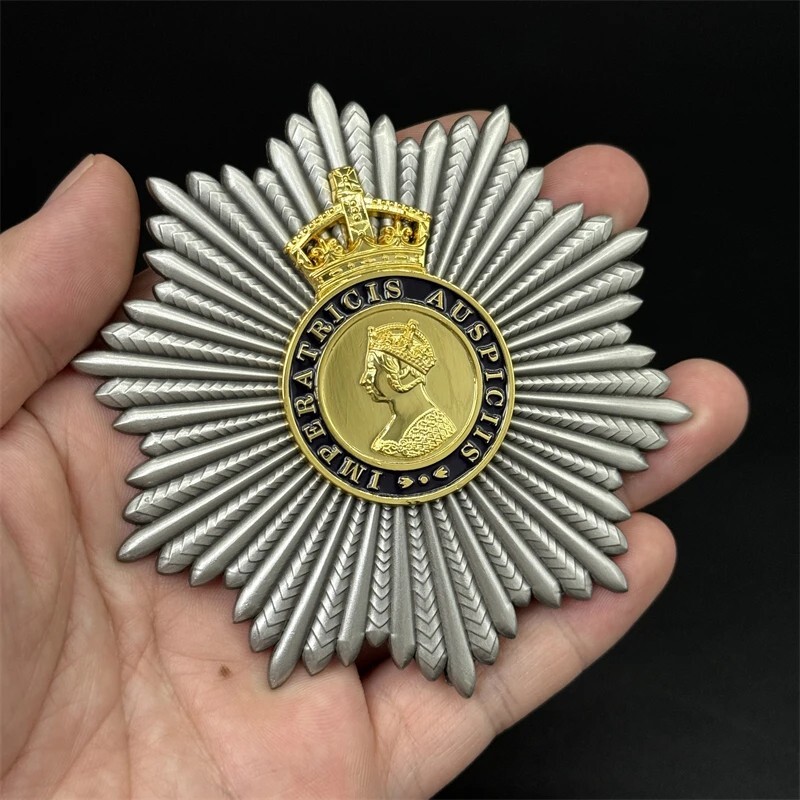 Classic Indian Empire Medal Replica British Knight Commander Badge ...