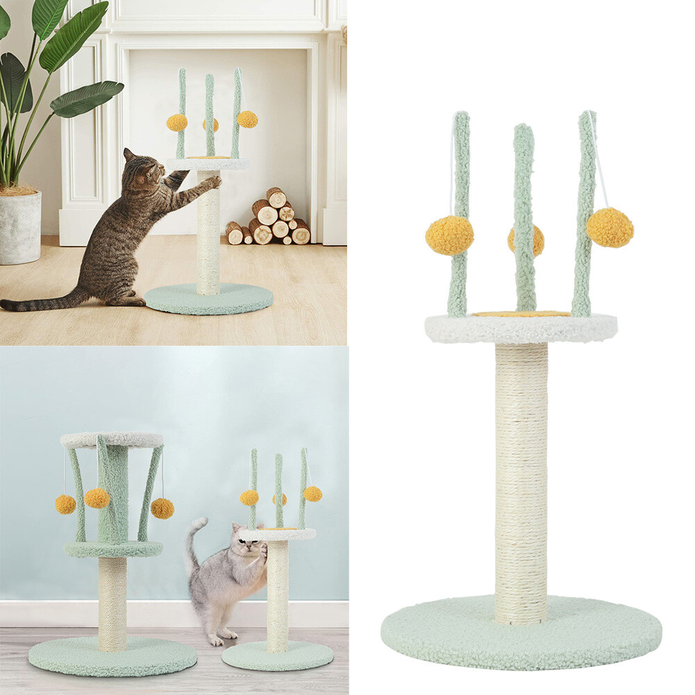 Cat Tree Scratching Post Climbing Activity Centre Sisal Bed Toys ...