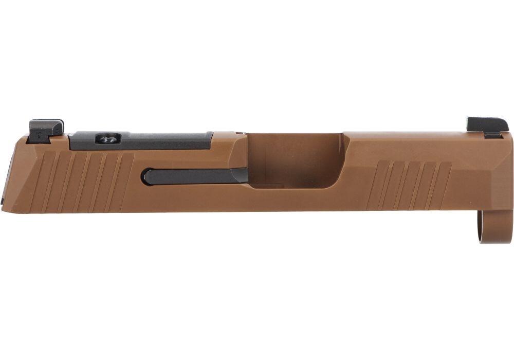 Sig Sauer Slide Assembly P365 P365X 9mm Shield RMS-c Cut, Coyote Tan ...