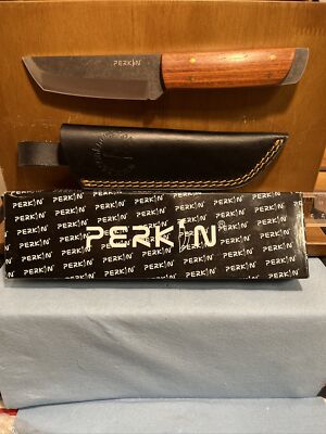 Perkin PK800 Hunting Knife with Sheath Fixed Blade Knife, NEW | eBay