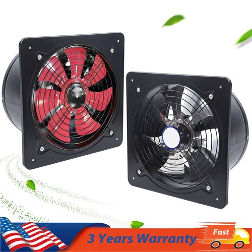 12" Industrial Ventilation Extractor Fan with Low Noise and Powerful ...