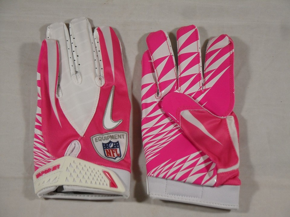 New Mens Nike Under Armour Adidas NFL Team Issue Football Gloves Pink ...