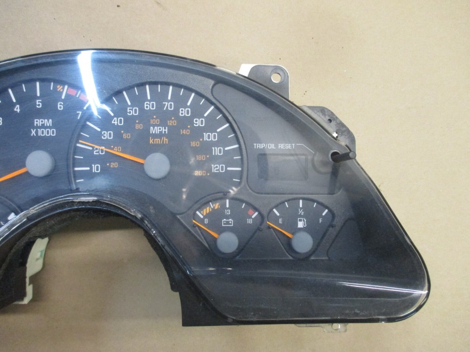 00-02 Trans Am LS1 V8 Gauge Instrument Cluster Speedometer 157k mi 0723 ...