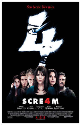Scream 4 Movie Poster 17 X 12 Reproduction | eBay