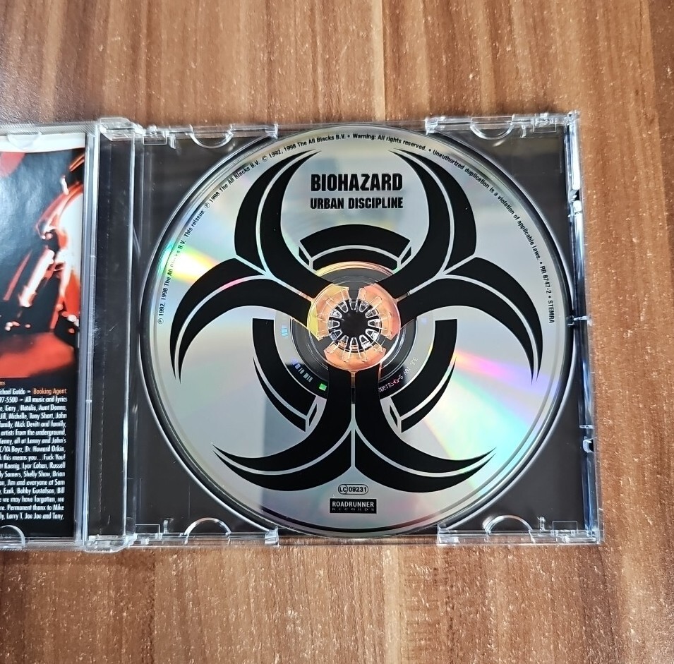 Biohazard - Urban discipline (1992) Album Musik CD *** sehr guter ...