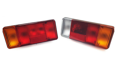 2x Rear Tail Lights Lamp fit Iveco Peugeot Boxer Fiat Ducato Citroen ...