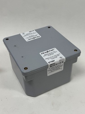 New Scepter JB664 6X6X4 Junction Box 077697 with Gasket Free Shipping ...