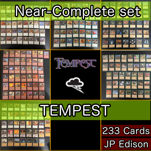 TEMPEST Near Complete Set Magic the Gathering MTG bulk lot fym0 TMP JP ...
