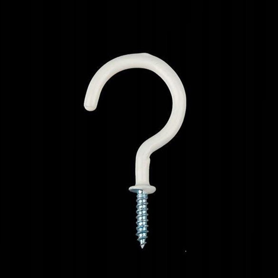 80Pcs Question Mark Shaped Hooks for Kitchen Bathroom and Closet ...