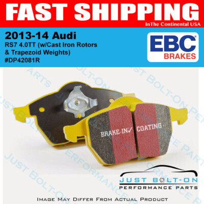 EBC for 2013-14 Audi RS7 4.0TT (w/Cast Iron Rotors & Trapezoid Weights ...