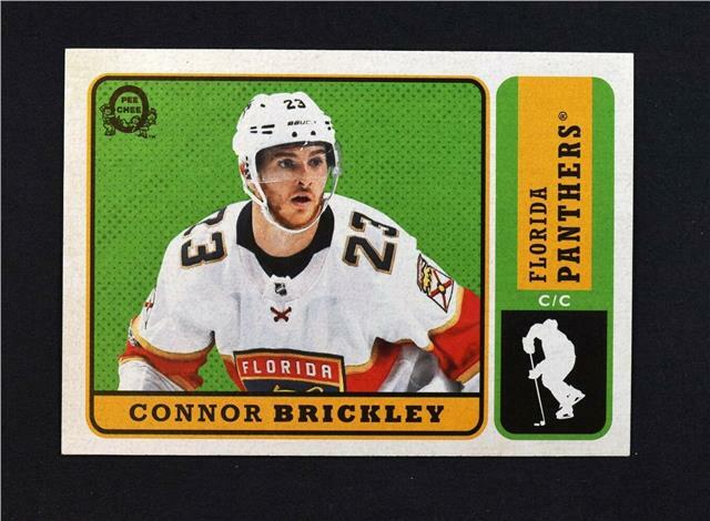 2018-19 18-19 Upper Deck UD O-Pee-Chee OPC Retro #487 Connor Brickley ...