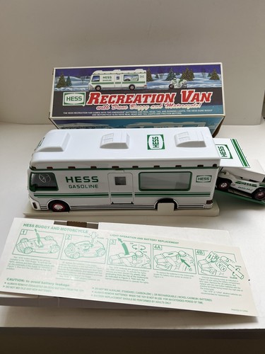 hess 1998 recreation van with dune buggy & motorcycle. | eBay