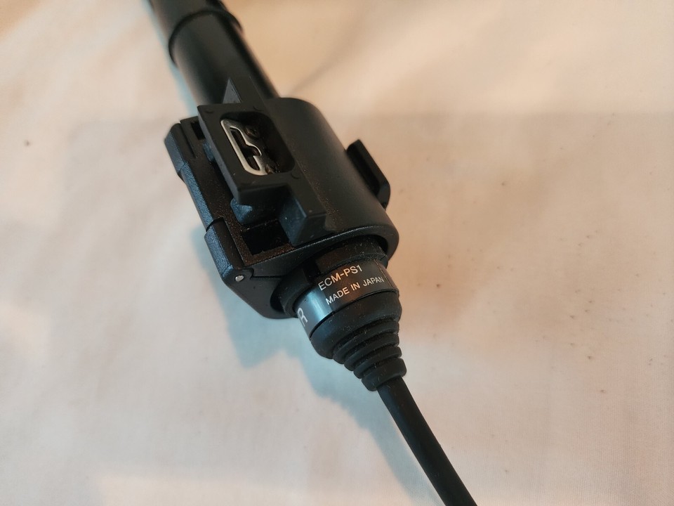 Sony ECM-PS1 Shotgun Microphone for HVR-HD1000 HXR-MC2000 HXR-MC2500 | eBay