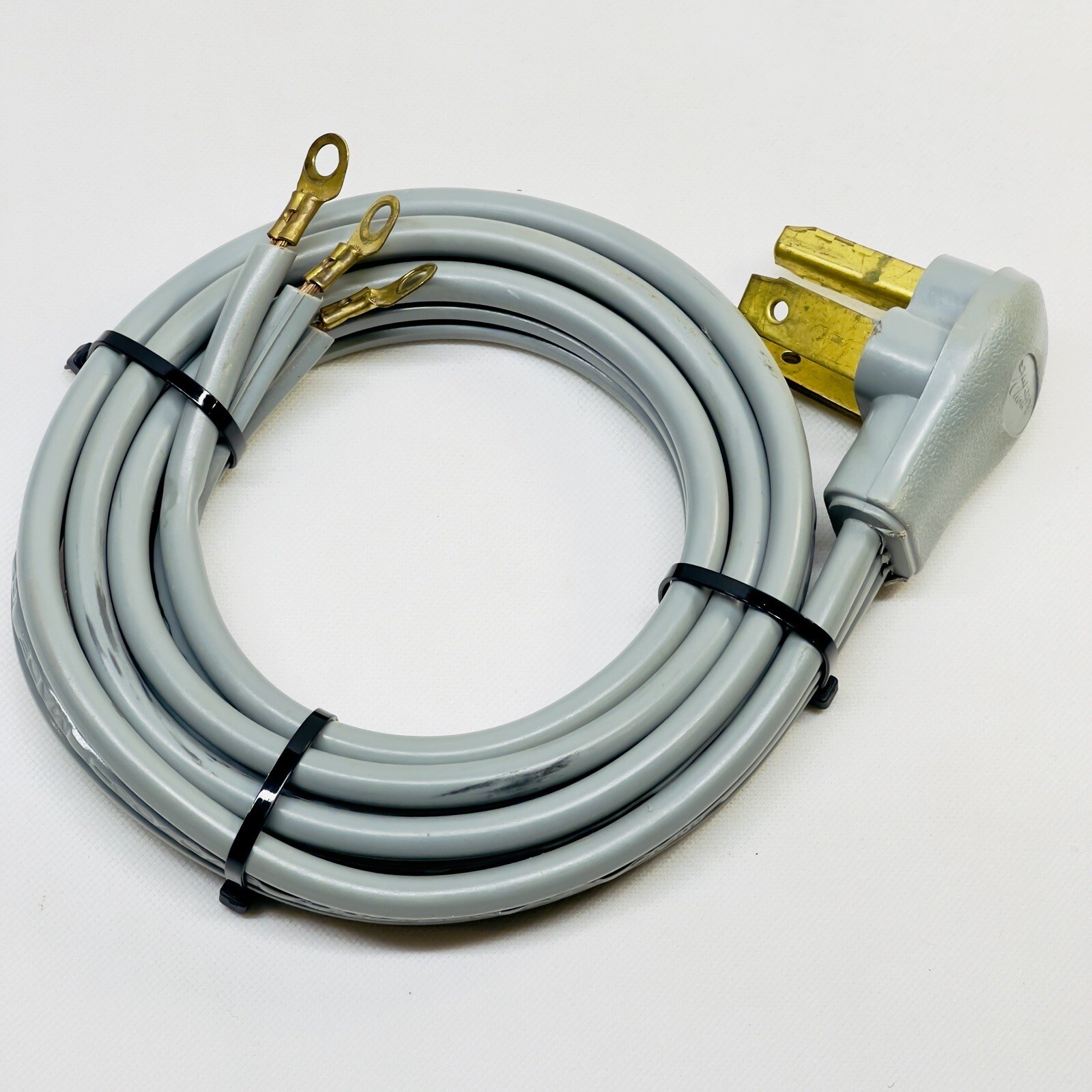 Smart Choice 6ft 50 AMP 3-Prong Wire Oven Range Dryer Power Cord ...