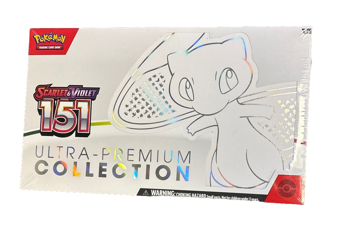 Pokemon 151 Ultra Premium Collection Box Sealed 16 Booster Packs ...