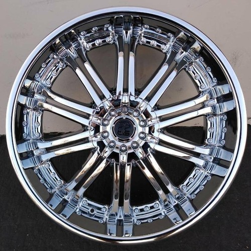 1 ~ 22x9.5 TIS-07 6x135 / 6x139.7 30mm Chrome Wheel Rim [SINGLE] | eBay