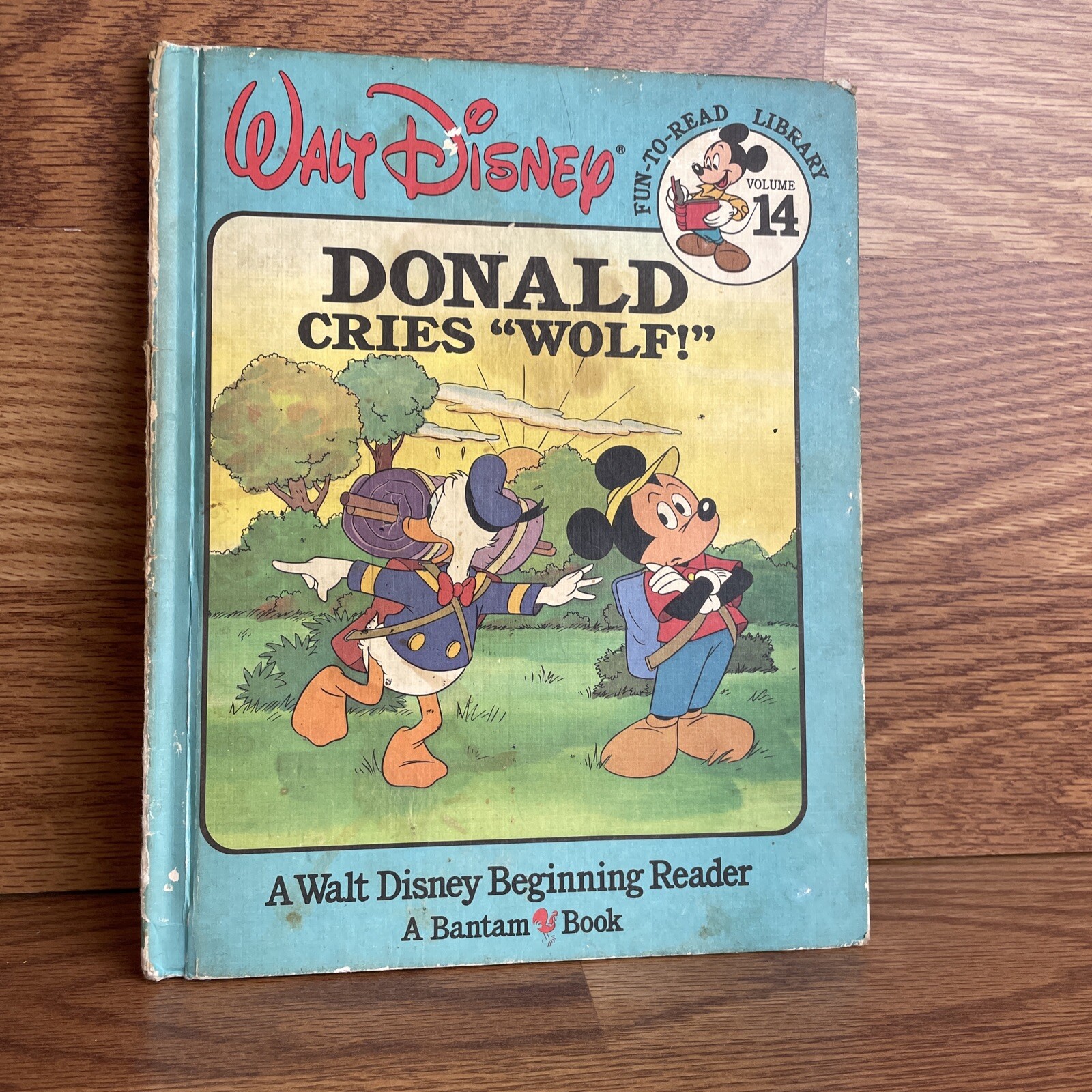 Donald Cries Wolf Donald Duck Book 1986 Disney Fun-To-Read Library ...