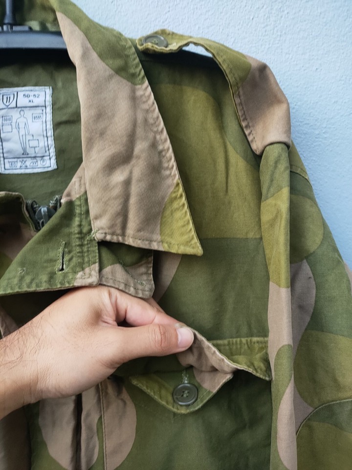 Norway Norwegian Army M75 Camo Field Jacket BDU Cold Weather Jacket | eBay