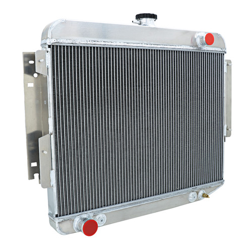 Aluminum 4 Row Radiator For 1966-1969 Dodge Charger 500 R/T 5.9L 7.2L ...