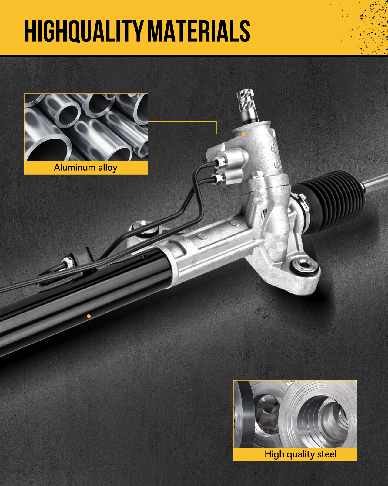 Power Steering Rack & Pinion For Chevrolet Silverado 1500 Crew Cab ...