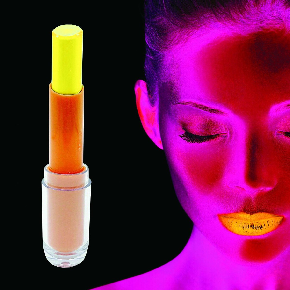 Neon Yellow Rave Lip Gloss Spirithalloweencom