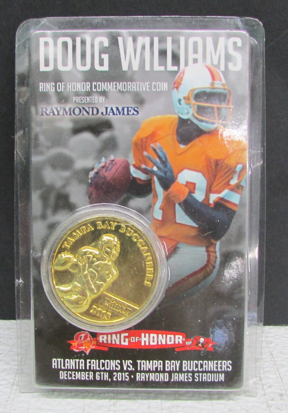 NEW Doug Williams Tampa Bay Buccaneers Ring of Honor Commemorative Coin ...