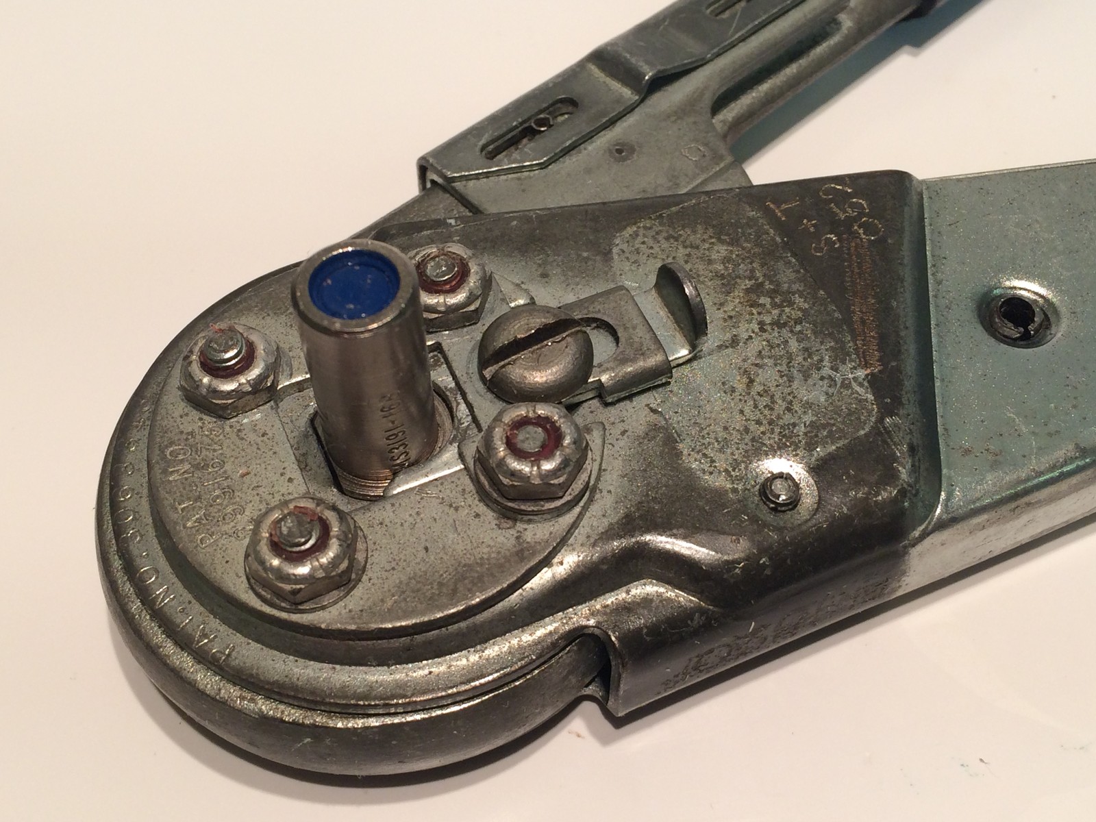 BUCHANAN 11210 MS-3191 HAND CRIMP TOOL WITH MS3191-16B ad1L25 | eBay