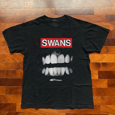 Retro Swans - Filth Band Short Sleeve Black All Size Shirt AG2234 | eBay
