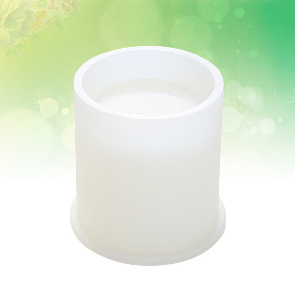 Silicone Cylindrical Shape DIY Crystal Epoxy Fondant Cake for Pen Pot ...