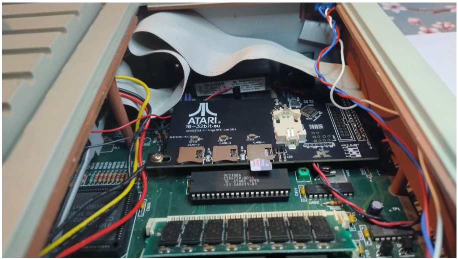 ACSI2STM COMPACT HARD DRIVE EMULATOR FOR ATARI MEGA STE INTERNAL REVISION | eBay