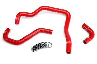HPS Red Silicone Heater Coolant Hose Kit For 84-88 Toyota 4Runner 22RE ...
