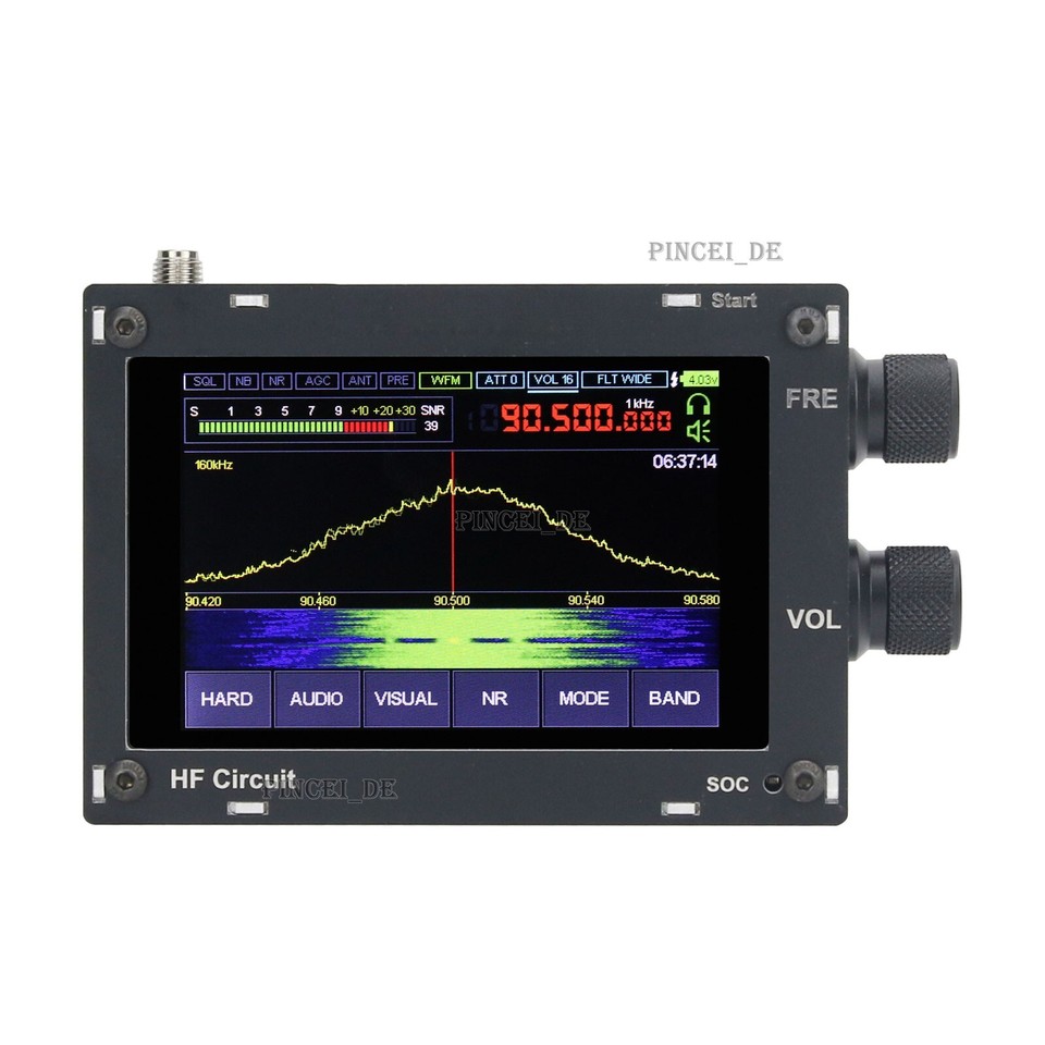 Hifi Audio MALAHIT SDR 50KHz-2GHZ DSP SDR Receiver SDR Radio AM/SSB/NFM ...