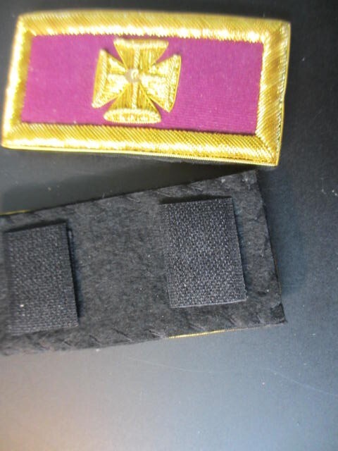 Knights Templar Past Grand Commander Shoulder Boards | eBay