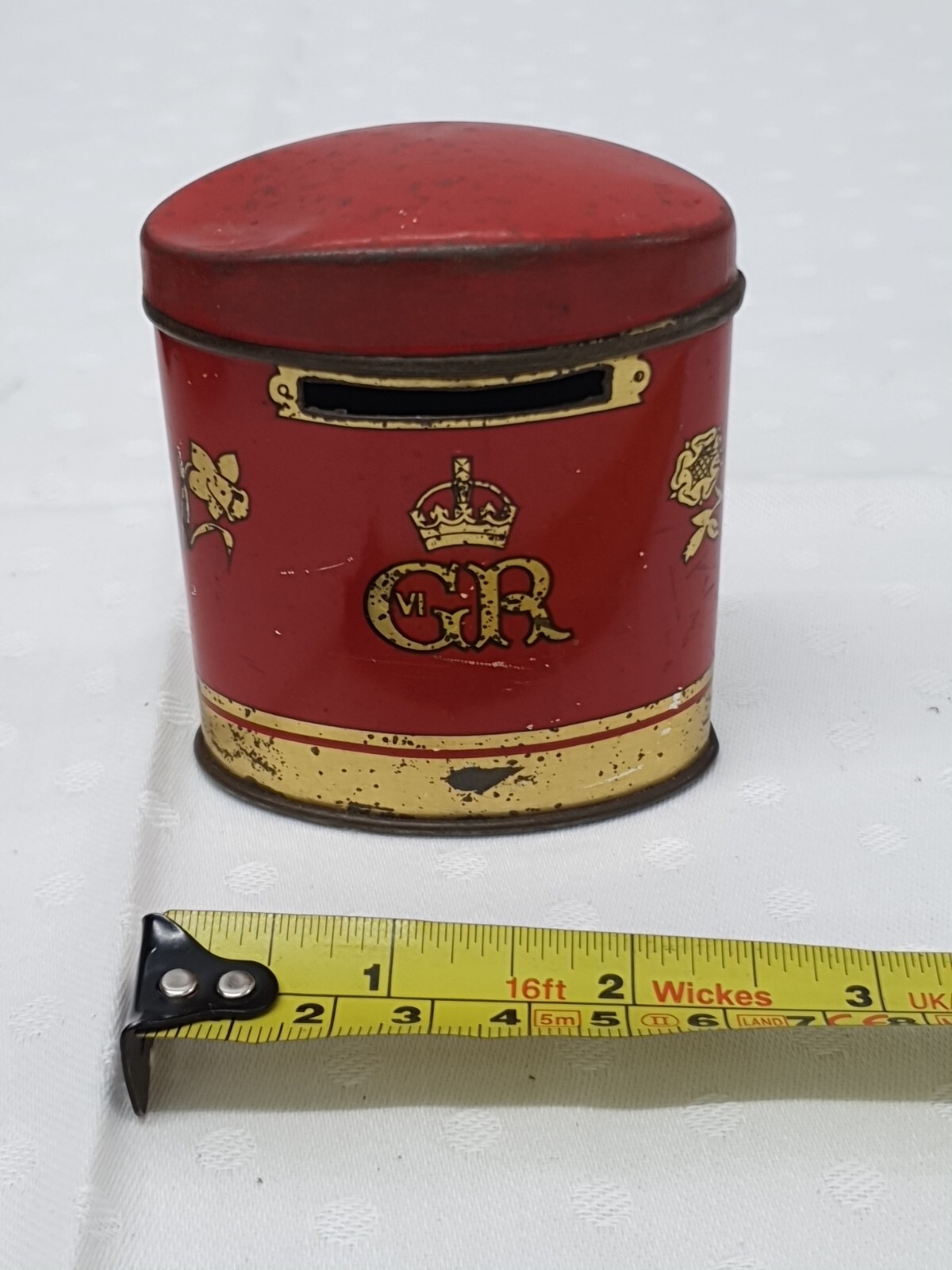 1937 OXO CORONATION SOUVENIR LETTER BOX MONEY TIN (B45) | eBay UK