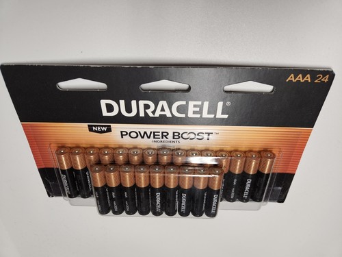 Duracell AAA ALKALINE BATTERIES Pack of 24 - EXPIRATION Mar.2036 ...