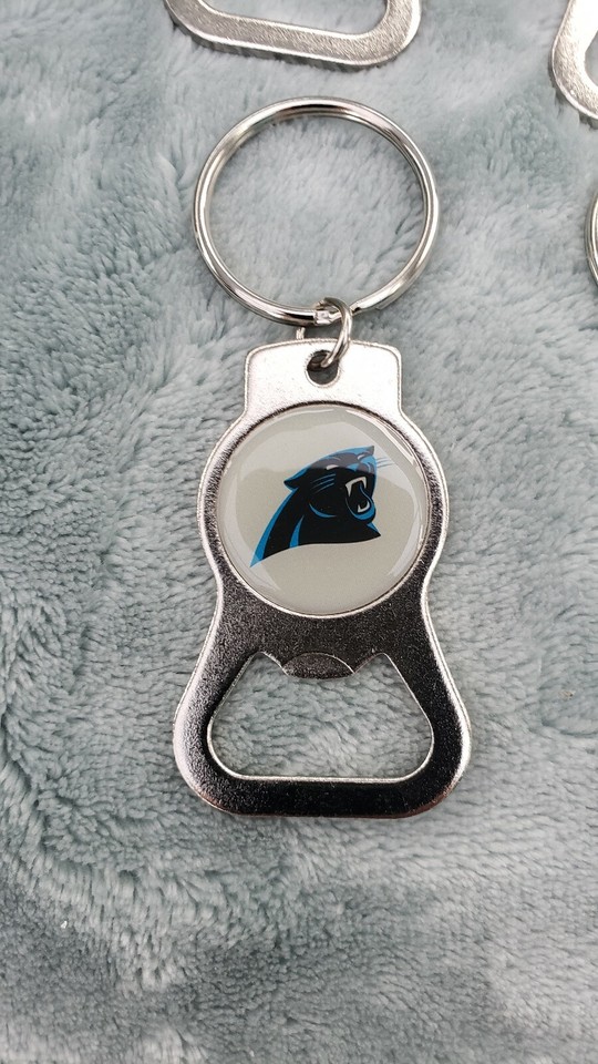 Carolina Panthers key chain with bottle opener lot of 6 | eBay