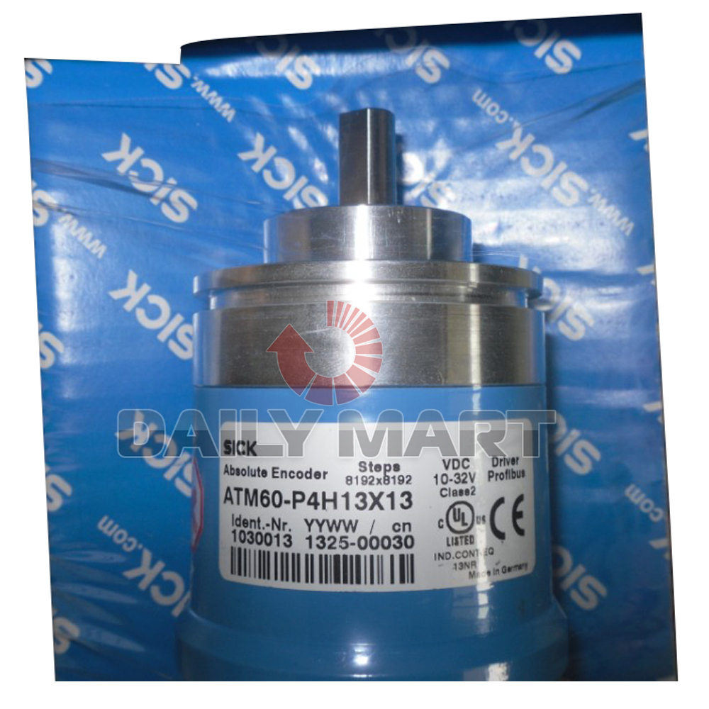 SICK ATM60-P4H13X13 ABSOLUTE ROTARY ENCODER ATM60 PROFIBUS PLC MODULE ...