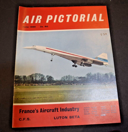 Vintage June 1969 Air Pictorial Magazine - Concorde on Cover | eBay