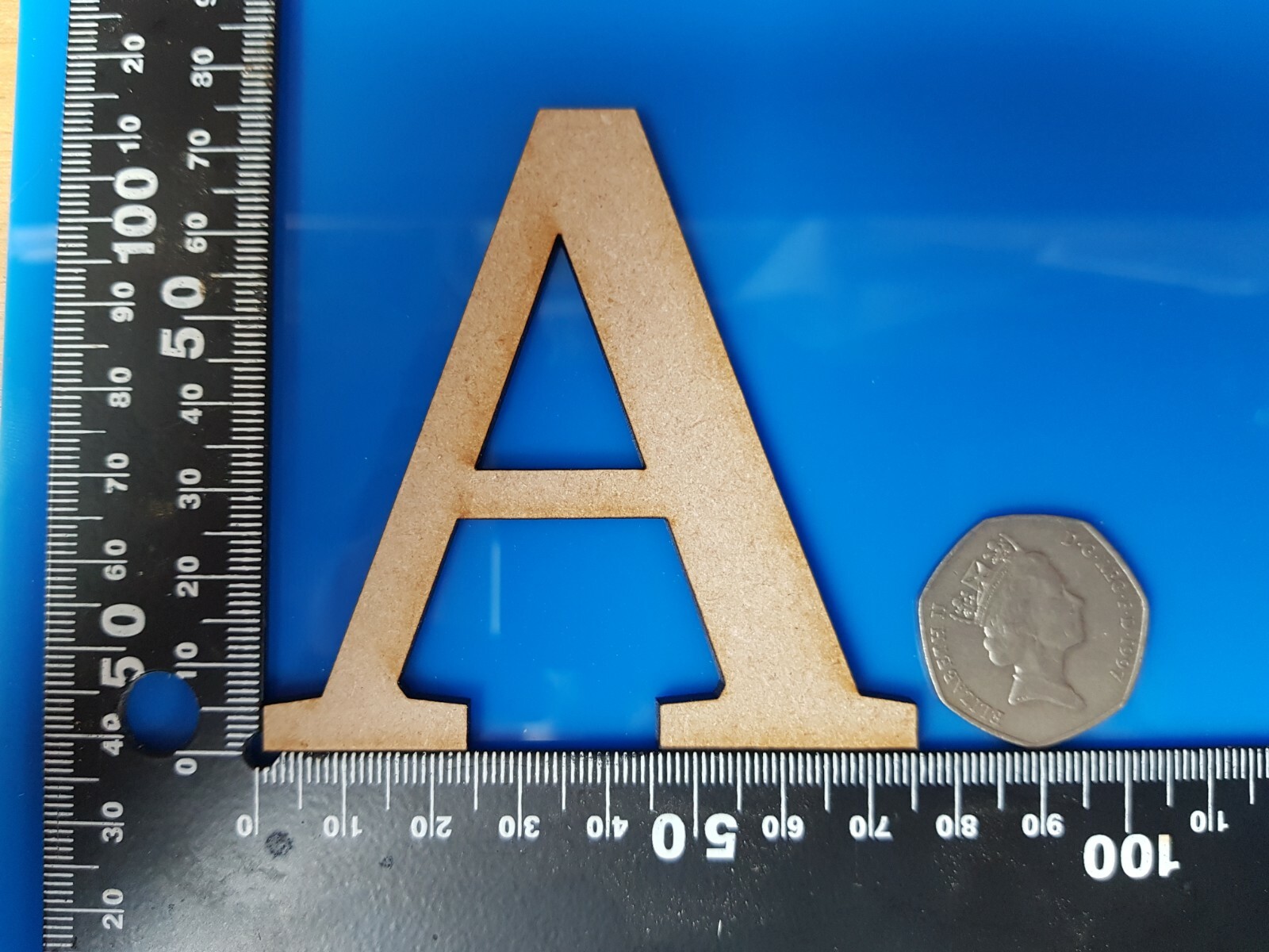 Wooden Letters Numbers Sizes 3cm - 10cm Small MDF Mini Laser Cut ...