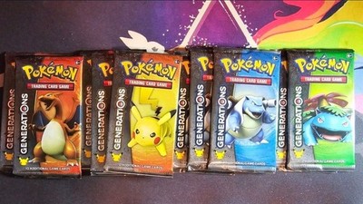Pokémon Generations Booster Packs | eBay