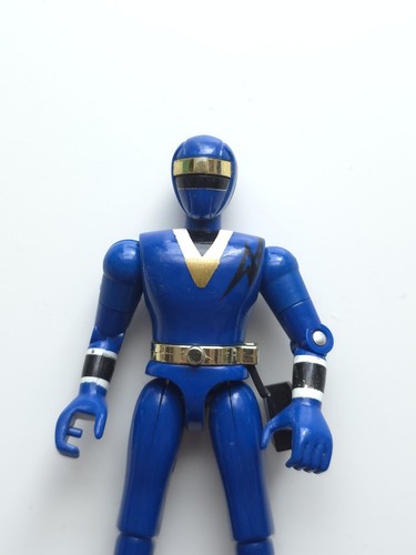 Bandai Mighty Morphin Power Rangers Blue Alien Ranger Action Figure ...