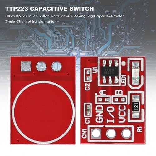 Modular Ttp223 Touch Button Capacitive Switch Pack of 10 Build | eBay ...