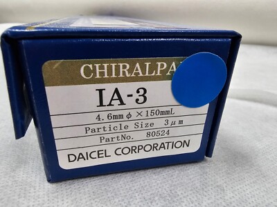 Item number: 80524 HPLC column CHIRALPAK IA-3, 150 x 4.6 mm, 3 µm | eBay