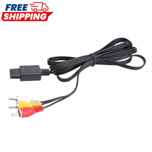 AV Cable Video Cable AV Audio Composite Cable for Nintendo 64 GameCube ...