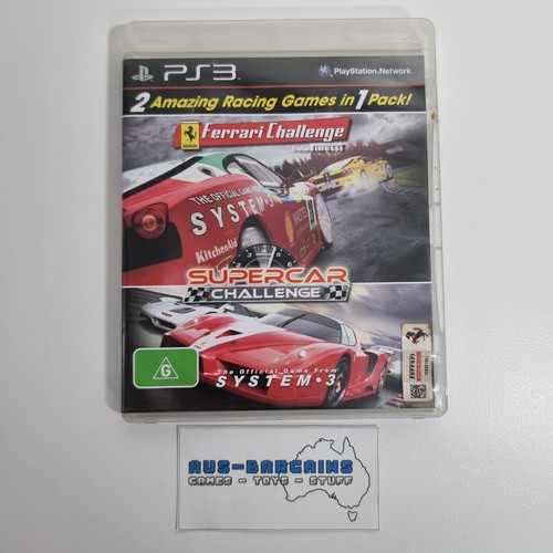Ferrari + Supercar Challenge 2 in 1 pack - PS3 PlayStation 3 AUS PAL w ...