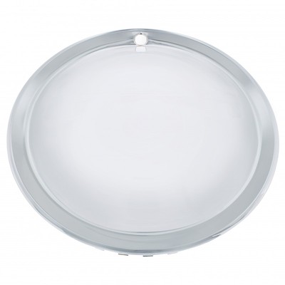 (Set/4) Metal 15" Classic Baby Moon Chrome Hubcaps Wheel Covers Hot Rod ...