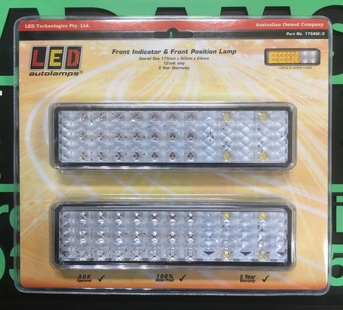 LED Autolamps 175AW/2 Front Ind & Front Position Lamps 12V | eBay Australia