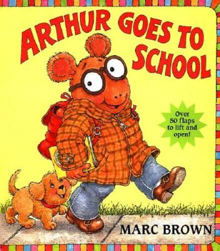 Arthur Goes to School (Great Big Board Book) - Board book By Brown ...